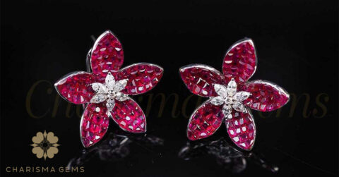 Nature-Inspired Invisible Setting Jewelry | Charisma Gems Bangkok